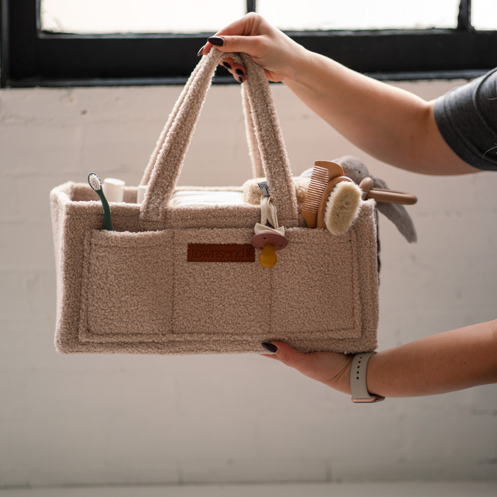 Teddy Diaper Caddy – Pip + Phee